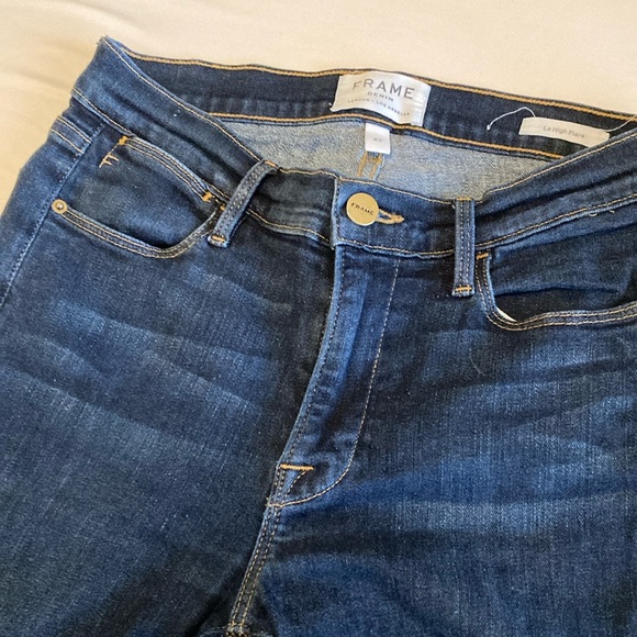 Frame Denim | Jeans | Frame Le High Rise Flare Zip Front Five Picket ...